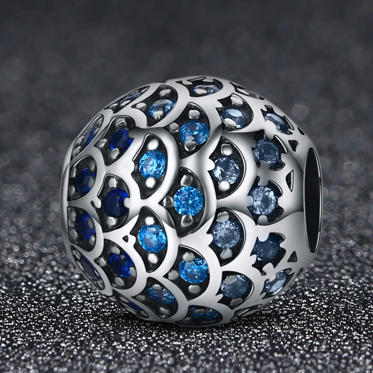 Pandora Romania | Talisman Tip Pandora Fiica lui Ocean din argint - SCC169